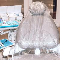 China Protective Dental Disposable Products Full Chair Sleeves Clear Plastic for sale