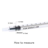 China Individually Sealed Disposable Medical Consumables Plastic Syringe Liquid Measuring Tools for sale