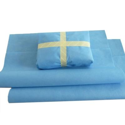 China Disposable Medical Consumables Sterilization Nonwoven SMS Medical Crepe Paper for sale