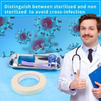 China Hospital Disposable Medical Consumables Autoclave Medical Sterilization Indicator Tape for sale