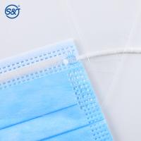 China S&J Wholesale Protective 3 ply IIR CE Certified Surgical Disposable Medical Face Mask F2100 ASTM Level 2 for sale