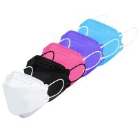 China SJ mask manufacturers korean 3d fish shape protective head loop face mask kf94 premium disposable 4ply color facemask kf94 for sale