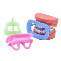 China SJ Wholesale Silicone Rubber Mouth Opener Dental Orthodontic Mouth Opening Device Intraoral Cheek Retractors Dental for sale