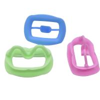 China SJ Wholesale Silicone Rubber Mouth Opener Dental Orthodontic Mouth Opening Device Intraoral Cheek Retractors Dental for sale