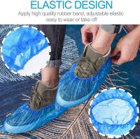 China S&J Medical Consumables Disposable Anti Skid Waterproof PP PE CPE Medical Shoe Covers OEM Wholesale for sale
