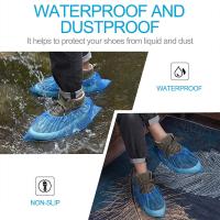 China S&J Medical Consumables Disposable Anti Skid Waterproof PP PE CPE Medical Shoe Covers OEM Wholesale for sale