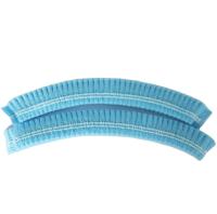 China Disposable non woven bouffant head cap & hair cover / clip cap / hairnet / non-woven caps for sale