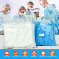China S&J Disposable non woven medical bouffant clip cap elastic disposable doctor nurse bouffant caps for sale