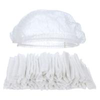 China S&J Disposable non woven medical bouffant clip cap elastic disposable doctor nurse bouffant caps for sale