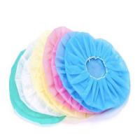 China S&J Disposable non woven medical bouffant clip cap elastic disposable doctor nurse bouffant caps for sale