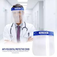 China S&J Anti Fog Dental Protective Cover Plastic Safety Protection Face Shield Transparent High Impact Resistant Class I 3Year Clear for sale