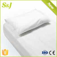 China Disposable Pillow Cover Non-woven Material Breathable Comfortable Pillowcase Water resistance Pillow Cover for sale
