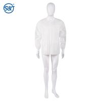 China Disposable SMS lab coat dental disposable lab Jackets for sale