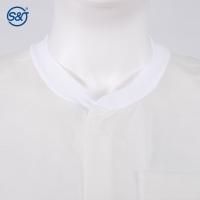 China Disposable SMS lab coat dental disposable lab Jackets for sale