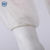 China SJ Disposable isolation gown white safety clothing doctor robe protective suit for sale