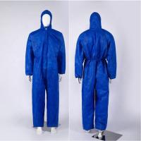 China SJ OEM Protective Coverall High Quality Polyester Coverall and SMS/PP/Microporous Material PPE Coverall Suit for sale