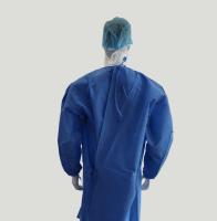 China S&J Manufacturer supply Disposable Sterile Reinforced Hospital clothes AAMI level 2 Non woven doctor nurse medical surgical gown for sale