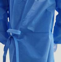 China S&J Manufacturer supply Disposable Sterile Reinforced Hospital clothes AAMI level 2 Non woven doctor nurse medical surgical gown for sale