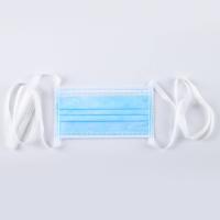 China SJ CE EN14683 Medical Face Mask Type IIR Safety 3 ply Tie on Facemask Hospital Doctor Nurse Disposable Surgical Mask for sale