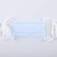China SJ CE EN14683 Medical Face Mask Type IIR Safety 3 ply Tie on Facemask Hospital Doctor Nurse Disposable Surgical Mask for sale