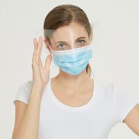 China Anti Fog Face Shield Disposable 3 Layer Face Mask Medical Mask CE High Breathability & Comfortable Class I 3 Years 3 Plys for sale