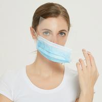 China Anti Fog Face Shield Disposable 3 Layer Face Mask Medical Mask CE High Breathability & Comfortable Class I 3 Years 3 Plys for sale