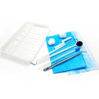 China SJ Dental Consumables Sterilized Disposable Oral Examination Dental Hygiene Kit Dental Examination Kit for sale