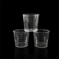 China SJ Manufacturers Supply Custom Medicine Cup 10ml 20ml 30ml PP Clear Plastic Disposable Medicine Cup Embossed for sale