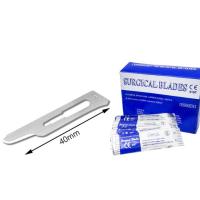 China SJ Disposable Surgical Scalpel Blade CE Marked Sterile Sharp Stainless Steel Scalpel Surgical Blade OEM Wholesale for sale