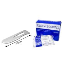 China SJ Disposable Surgical Scalpel Blade CE Marked Sterile Sharp Stainless Steel Scalpel Surgical Blade OEM Wholesale for sale