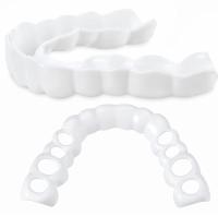 China SJ Smile Tooth Customizable Temporary Perfect Fake Teeth Molds Whitening Veneers Disposable Fake Braces for Teeth for sale