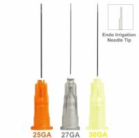 China SJ Disposable Irrigation Needle Tips End-Closed 25G 27G 30GA Side Hole Dental Endo Irrigation Needles for sale