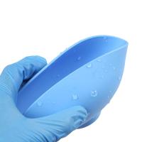 China SJ Dental Lab Rubber Mixing Bowls with Plastic Spatulas for Alginate Impression Plaster Materials for sale