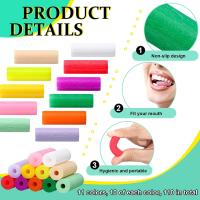 China SJ Dental Consumables Food Grade Silicone Dentist Aligner Tray Seaters Aligner Chewies Dental Aligners Teeth Chewies for sale