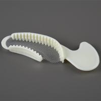 China SJ Medical Grade Plastic Dental Disposable Consumable Bite Implant Impression Tray with Mesh Nylon Net for sale