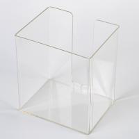 China SJ Plastic Custom Dental Storage Box High Quality Acrylic Dental Bib Holder Dental Bib Dispenser OEM Wholesale for sale