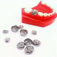 China SJ Kid Primary Molar Crown High Quality Dentist Restoration CE Approved Pediatric Dental Stainless Steel Crowns for sale