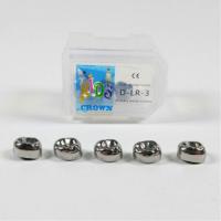 China SJ Kid Primary Molar Crown High Quality Dentist Restoration CE Approved Pediatric Dental Stainless Steel Crowns for sale