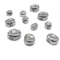 China SJ Kid Primary Molar Crown High Quality Dentist Restoration CE Approved Pediatric Dental Stainless Steel Crowns for sale