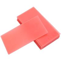 China SJ Orthodontic Red Lab Dental Modelling Base Plate Sheet Wax For Dental 12pcs Dental Auxiliary Dental Wax for sale