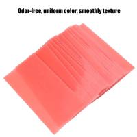 China SJ Orthodontic Red Lab Dental Modelling Base Plate Sheet Wax For Dental 12pcs Dental Auxiliary Dental Wax for sale
