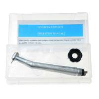 China SJ Ce Certified Standard Head High Quality 4 Holes Push Button Air Turbine High Speed Dental Handpiece for sale