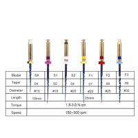 China SJ Dental Engine Use File Niti Super Rotary Heat Activated Endodontic Root Canal Files for sale
