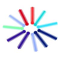 China SJ Multi-Color Orthodontic Ligature Ties Orthodontic Elastic O-Rings Braces Bands Fashion Braces For Teeth for sale