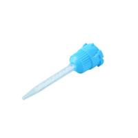 China SJ OEM High Quality Dentist Mixing Disposable Impression Nozzles Blue Dental Static Mixing Tips for sale