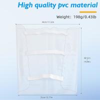 China SJ High Quality Clear Plastic Dental Chair Covers Dental Chair Foot Strap Transparent Mat Sleeve OEM Wholesale for sale