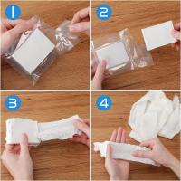 China SJ Medical Wound Dressing Hemostatic Gauze Z Fold Chitosan Vacuum Compressed Cotton Non-Woven Bandage for sale