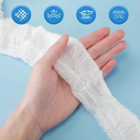China SJ Medical Wound Dressing Hemostatic Gauze Z Fold Chitosan Vacuum Compressed Cotton Non-Woven Bandage for sale