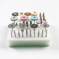 China SJ Dental Lab Material Micro Motor Composite Polishing Burs Rubber High Quality Dental Polish Kit OEM Wholesale for sale