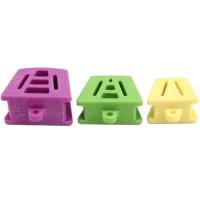 China SJ Factory Manufacturer Disposable Cheek Retractor Dental Bite Block Silicone Rubber Dental Mouth Prop for sale